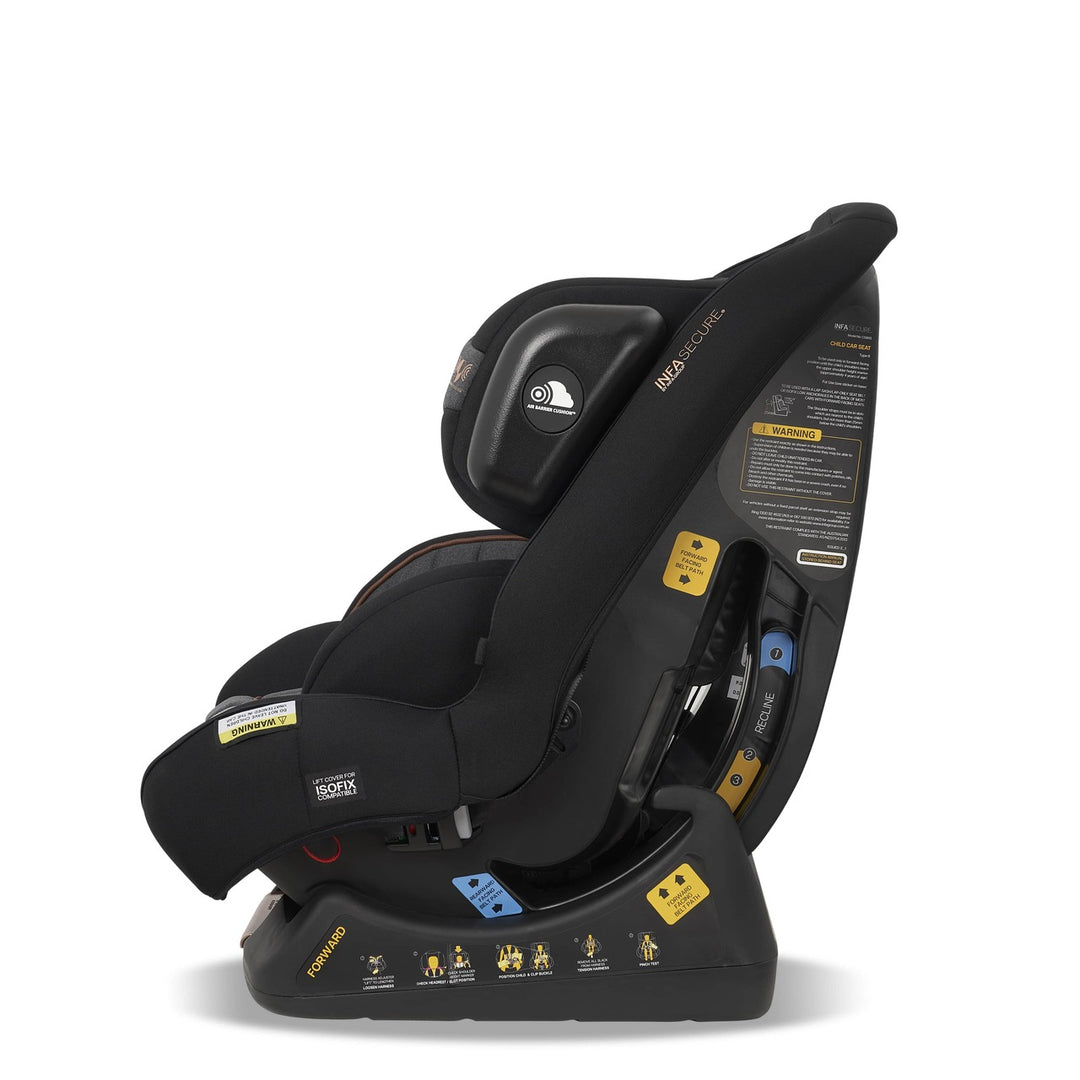 InfaSecure Momentum Quantum Pro Convertible Car Seat (0-4) - ISOFix ...