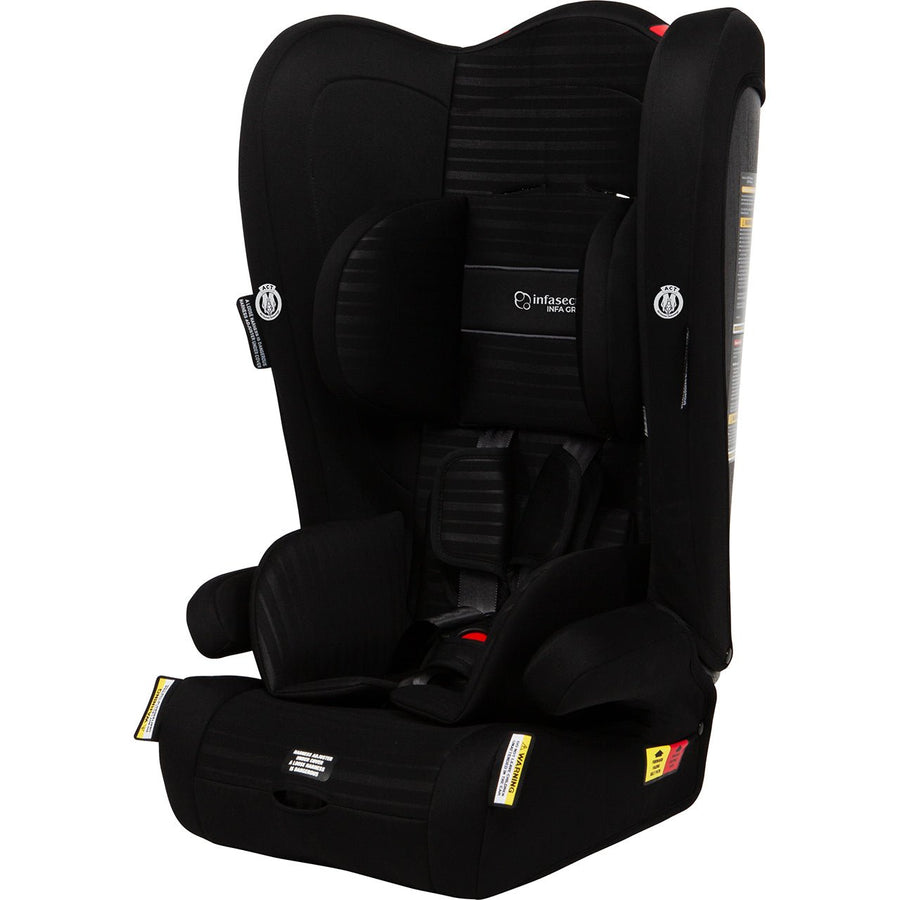 InfaSecure Comfi II Caprice Stripe Convertible Booster Seat (6m-8y ...